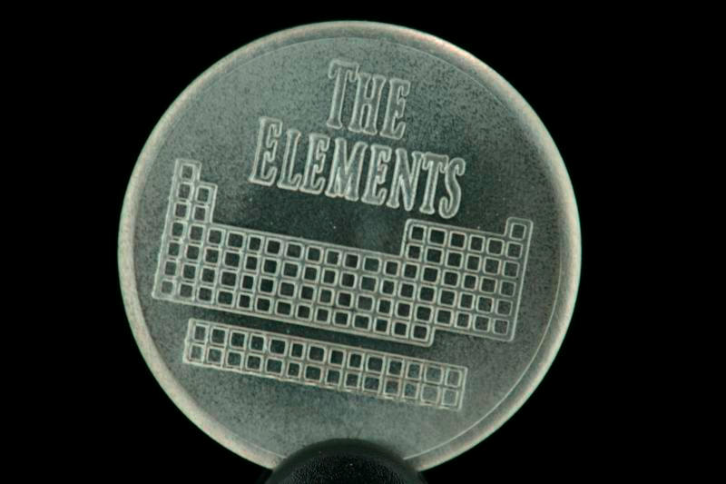 Sample of the element Titanium in the Periodic Table