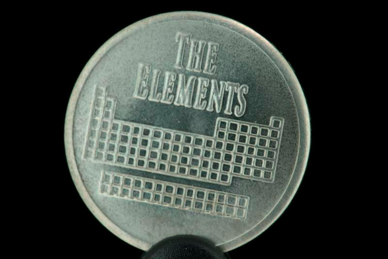 Sample of the element Titanium in the Periodic Table