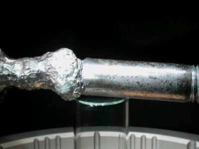 Sample of the element Iron in the Periodic Table