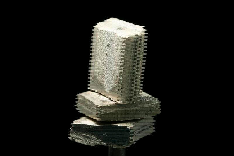 Sample of the element Nickel in the Periodic Table