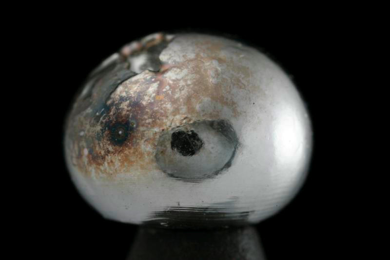 Sample of the element Ruthenium in the Periodic Table