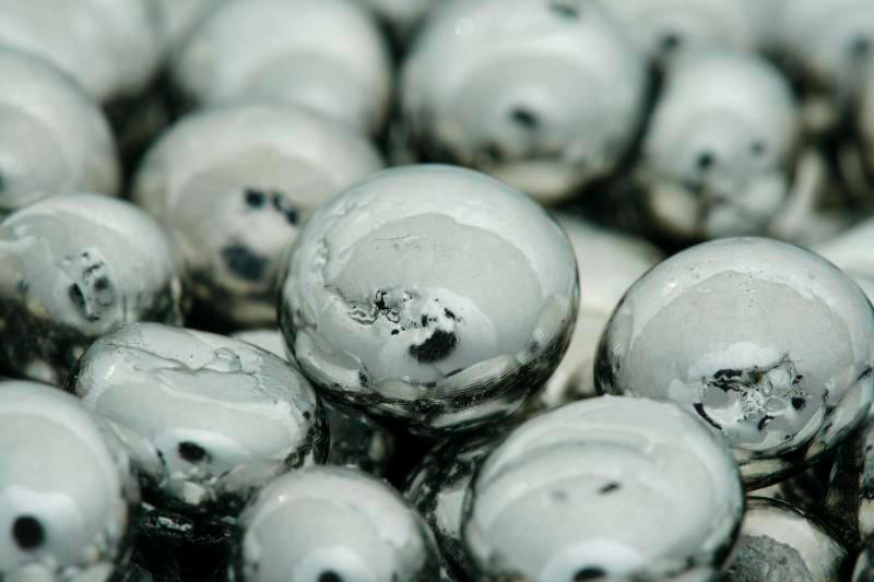 Sample of the element Ruthenium in the Periodic Table