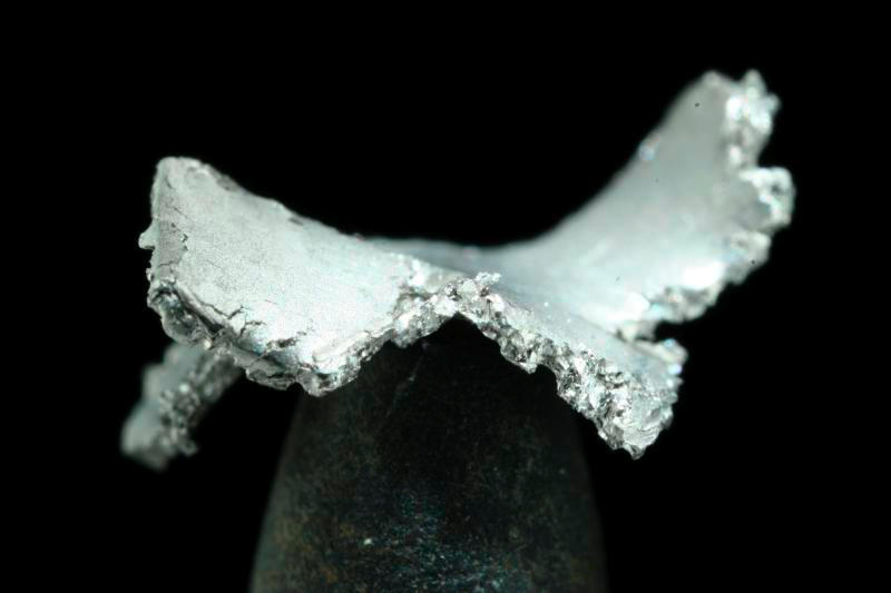 Sample of the element Rhodium in the Periodic Table