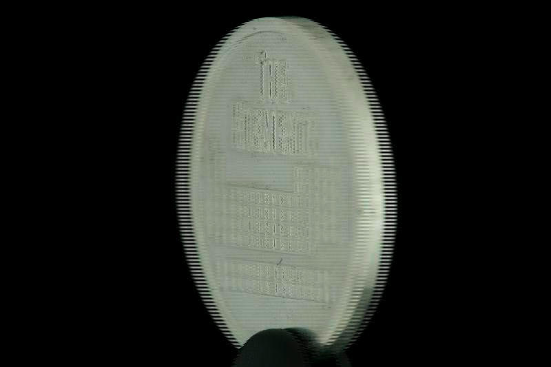 Sample of the element Silver in the Periodic Table