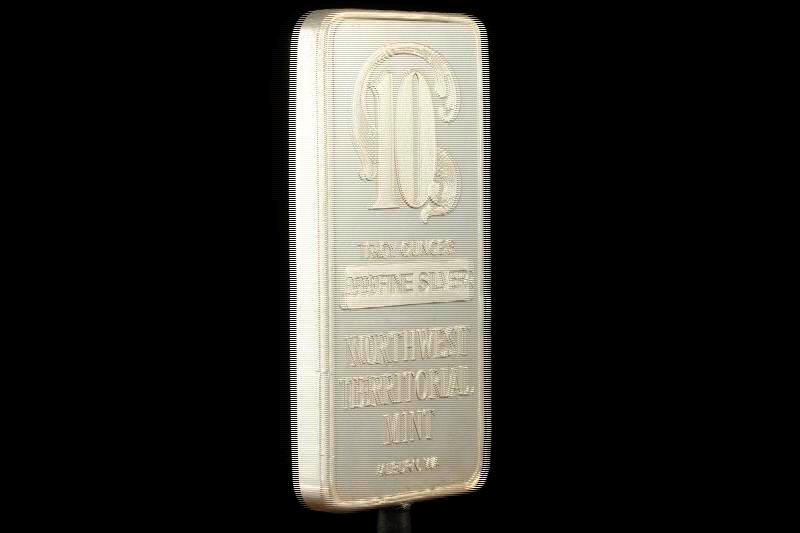 Sample of the element Silver in the Periodic Table