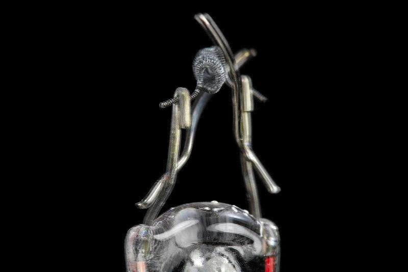 Sample of the element Promethium in the Periodic Table